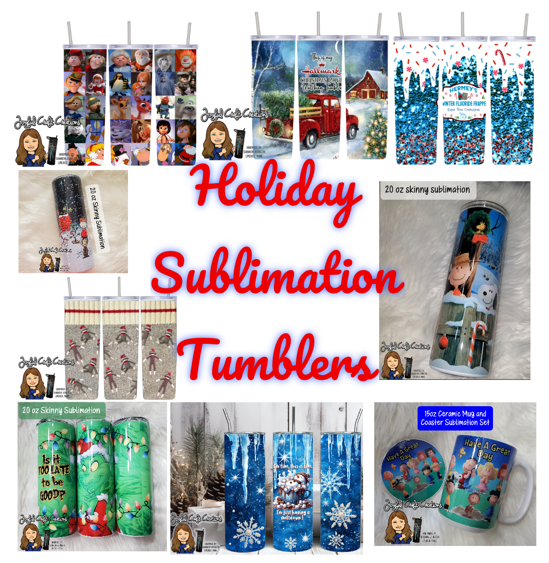 Holiday Sublimation Collection – Joyful Craft Creations Store